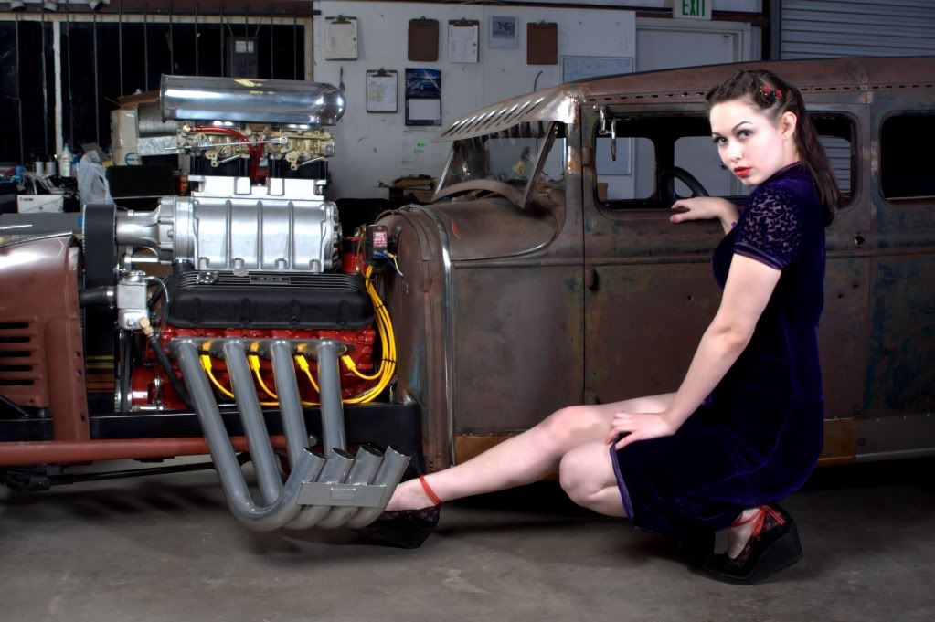 pin ups...classy pin ups - Rat Rod Nation - A place for motorheads
